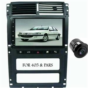 قیمت و خرید مانیتور فابریک اندروید پژو پارس و 405 و SLX با قاب اصلی خروجی سیستم داره تنظیمات ساب ...