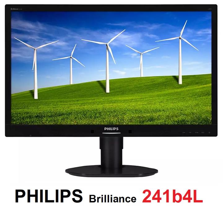 قیمت و خرید مانیتور 24 اینچ LED اسپیکر دار مدل philips 241b4L
