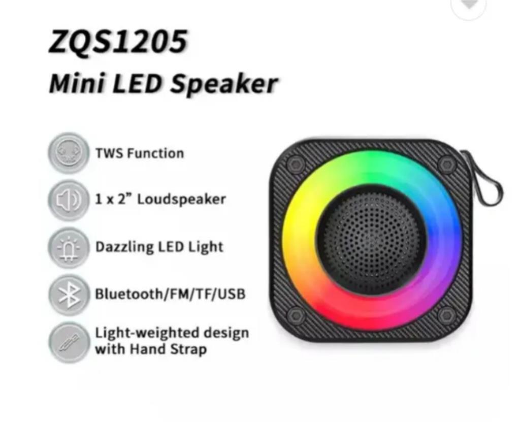 قیمت و خرید اسپیکر بلوتوثی قابل حمل مدل ZQS 1205