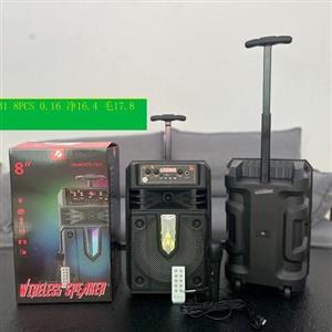 قیمت و خرید اسپیکر شارژری بلوتوثی قابل حمل مدل(8اینچ) KTS-1631