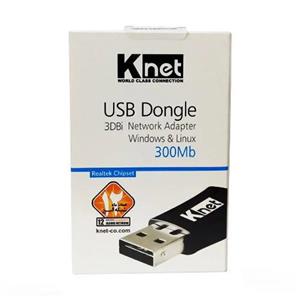 قیمت و خرید کارت شبکه USB بی سیم KNET مدل ۳DBI 300MB