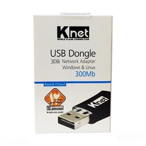 قیمت و خرید کارت شبکه USB بی سیم KNET مدل ۳DBI 300MB