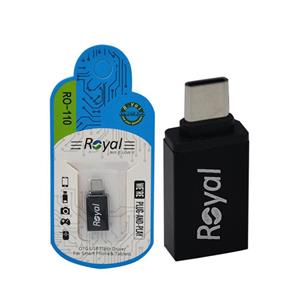 قیمت و خرید مبدل USB-C OTG رویال مدل RO-110