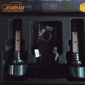 قیمت و خرید هدلایت خودرو مدل d8pro پایه h1 تک رنگ سفید