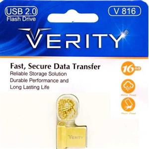 قیمت و خرید فلش 16 گیگ وریتی مدل 816 طلایی