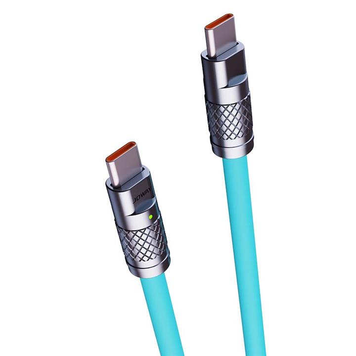 قیمت و خرید کابل شارژ سوپر فست تایپ سی به تایپ سی جووی مدل JOWAY TC240 240W