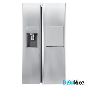 خرید و قیمت یخچال و فریزر یخچال ساید بای ساید اسنوا سری هایپر S8-2322SS سیلور