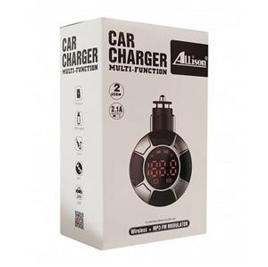 قیمت و خرید شارژر فندکی و FM پلیر بلوتوث Allison مدل ALS-A903