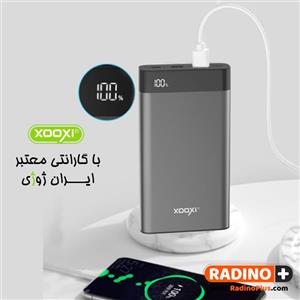 قیمت و خرید پاوربانک ده هزار ژوژی فلزی مدل XOOXI X10
