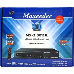 قیمت و خرید گیرنده دیجیتال مکسیدر مدل MX-3 3011 JL T2 ا Maxeeder MX-3 3011 JL T2 digital TV tuner