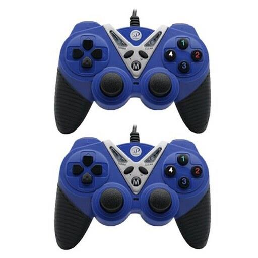 قیمت و خرید دسته بازی دوبل لاکچری برند XP-product رنگ آبی