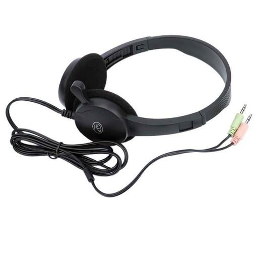 قیمت و خرید هدست باسیم مدل xp880 مشکی دارای میکروفون