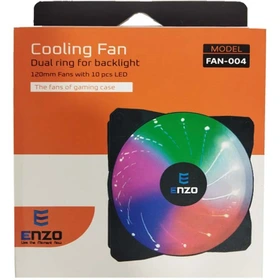 قیمت و خرید فن کیس انزو مدل ENZO FAN-004 RGB