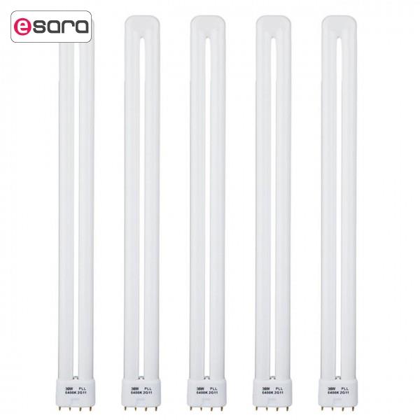 قیمت و خرید لامپ اف پی ال 36 وات زمان نور مدل PLL پایه 2G11 بسته 5 عددی