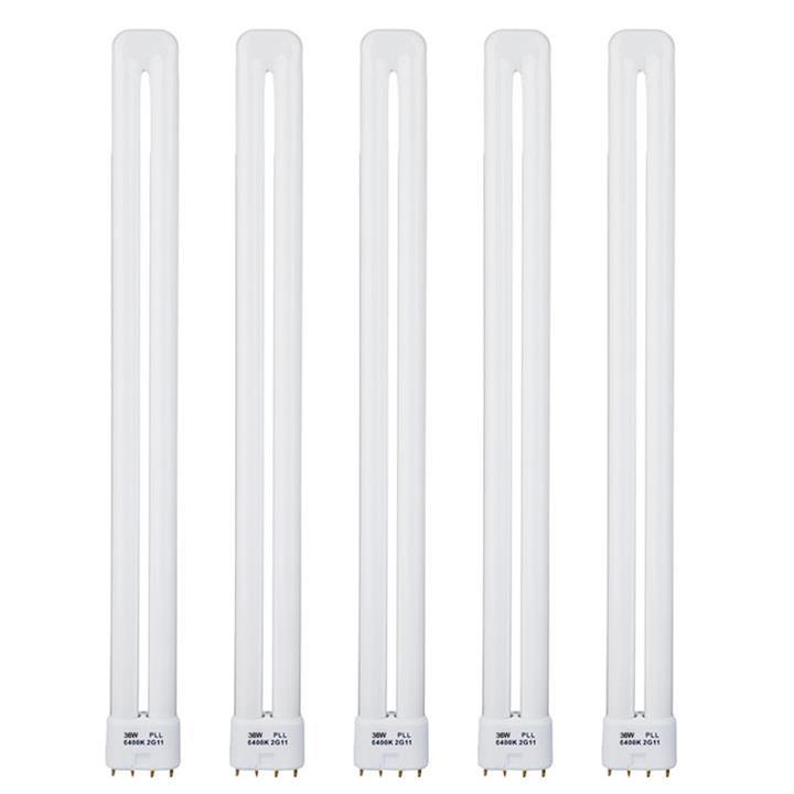 قیمت و خرید لامپ اف پی ال 36 وات زمان نور مدل PLL پایه 2G11 بسته 5 عددی