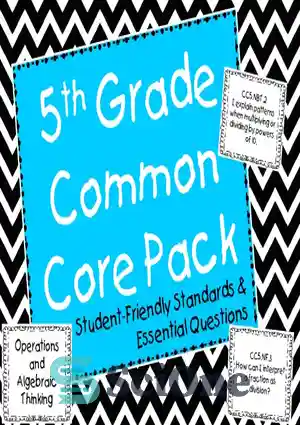 قیمت و خرید دانلود کتاب 5th Grade Common Core Math Student-Friendly ...