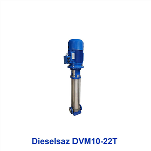 قیمت و خرید پمپ آب عمودی طبقاتی دیزل ساز مدل Dieselsaz DVM10-22T