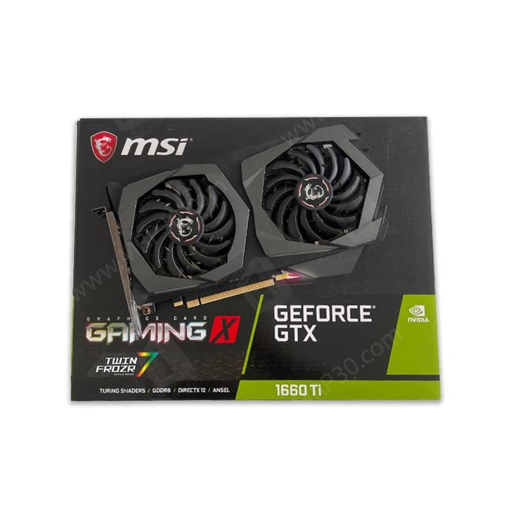 قیمت و خرید کارت گرافیک ام‌اس‌آی MSI GTX 1660 Ti Gaming X 6G GDDR6 RGB ...
