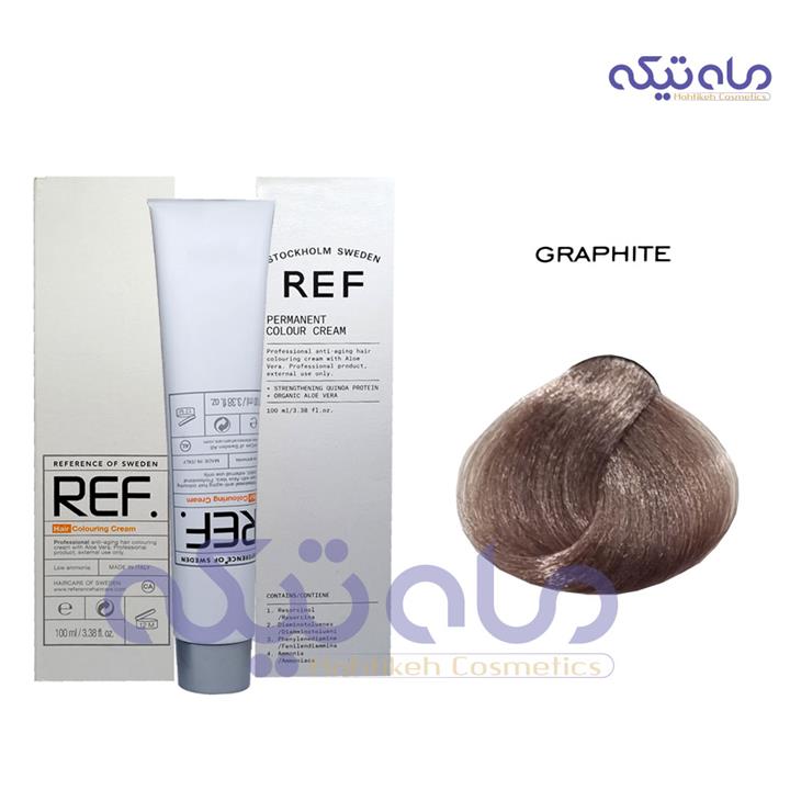 قیمت و خرید رنگ مو رف ref رنگ graphite حجم 100 میل
