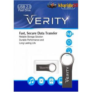 قیمت و خرید فلش وریتی 64 گیگا بایت VERITY V801 64G به همراه بند فلش هدیه