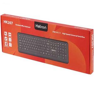 قیمت و خرید کیبورد باسیم هترون مدل HK207 ا Hatron HK207 Wired Keyboard مدل 6310