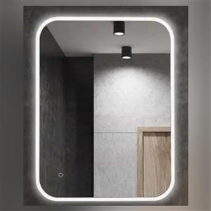 قیمت و خرید اینه بک لایت سند بلاست مدل MF02 سایز 50*70