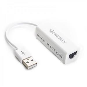 قیمت و خرید تبدیل USB به LAN وان مکس مدل OM-154