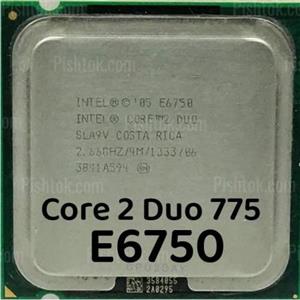 قیمت و خرید پردازنده مرکزی اینتل سری Core2 Duo مدل E6750 (نو - تری)