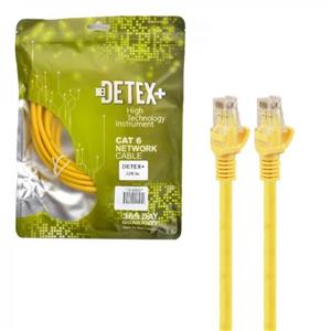 قیمت و خرید کابل شبکه CAT6 دیتکس پلاس ( DETEX) طول 3 متر