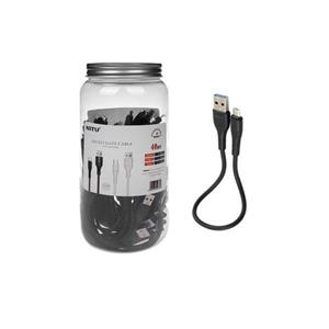 قیمت و خرید کابل کوتاه میکرو یو اس بی فست شارژ نیتو NITU NC250 25cm بدون پک
