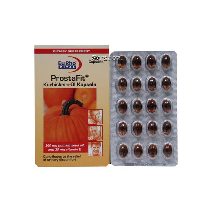 قیمت و خرید کپسول پروستافیت یوروویتال 60 عدد Eurhovital Prostafit 60 ...