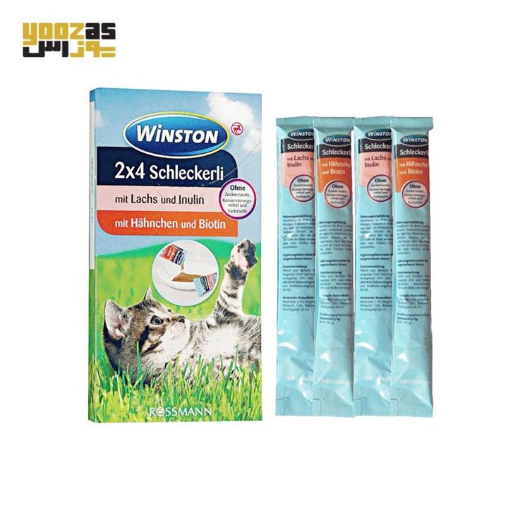 قیمت و خرید بستنی گربه وینستون مدل SCHLECKERLI مجموعه 8 عددی