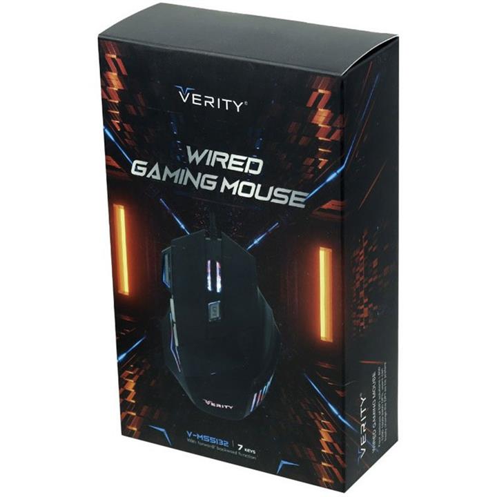 قیمت و خرید موس گیمینگ وریتی V-MS5132 ا Verity V-MS5132 Gaming Wired ...