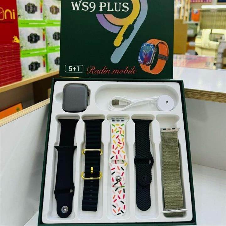 قیمت و خرید ساعت هوشمند طرح اپل WS9 PLUS