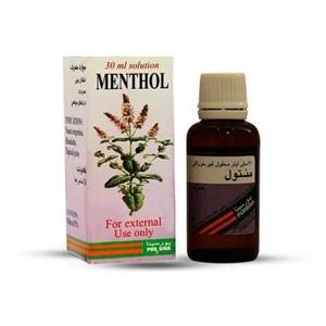 قیمت و خرید قطره گیاهی منتول غیر خوراکی پورسینا 30 میل Pursina Menthol ...