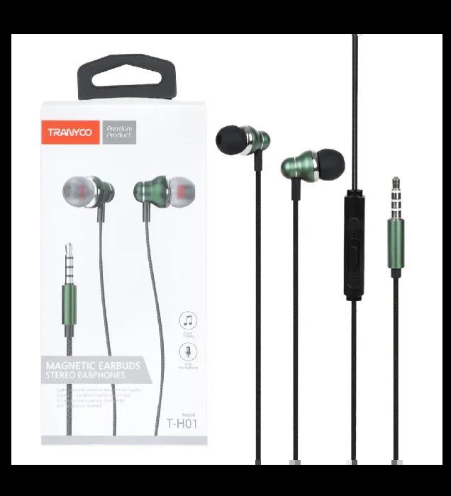 قیمت و خرید هندزفری باسیم Tranyoo مدل T-H01 با سیم استوریا ST-HF01