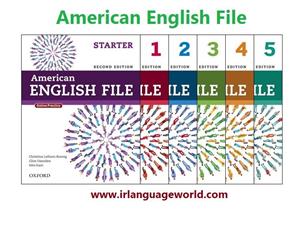 قیمت و خرید American English File starter 1 2 3 4 5 (Full Pack) CD پک ...