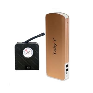 قیمت و خرید جامپ استارتر و پمپ باد توبیز مدل T66 ظرفیت 16000 میلی آمپر ساعت