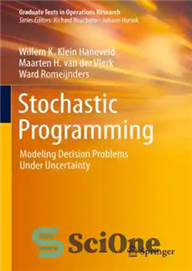 قیمت و خرید دانلود کتاب Stochastic programming: modeling decision problems under uncertainty ...