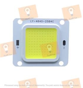 قیمت و خرید ال ای دی COB پروژکتوری 50 وات 12 ولت سفید مهتابی مدل LY-4640