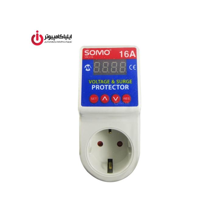 قیمت و خرید محافظ و نوسان گیر دیجیتال ولتاژ برق مدل SOMO SM-516