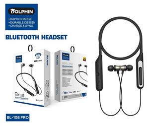 قیمت و خرید هندزفری گردنی اورجینال دولفین Dolphin مدل BL-108 pro