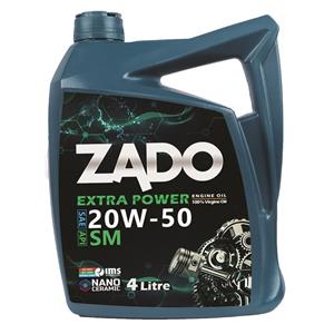 قیمت و خرید روغن موتور خودرو زادو مدل 20W50-SM-16000 EXTERA POWER حجم 4 لیتر