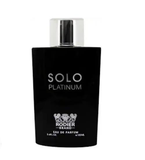 قیمت و خرید ادوپرفیوم مردانه رودیر مدل SOLO PLATINUM حجم 100 میل