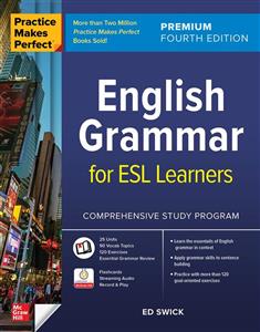 قیمت و خرید کتاب انگلیسی انگلیش گرامر Practice Makes Perfect English Grammar for ESL Learners ...