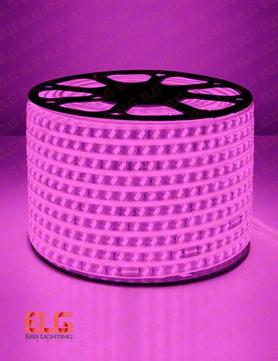 قیمت و خرید ریسه نور مخفی بنفش اس ام دی 5730 دو لاین تراکم 88