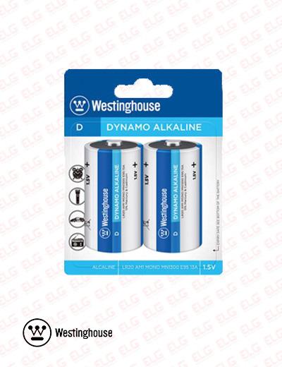 قیمت و خرید باتری سایز بزرگ D آلکالاین وستینگ هاوس