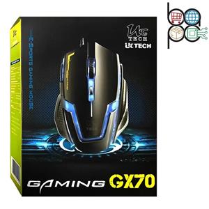قیمت و خرید موس گیمینگ Uctech GX70