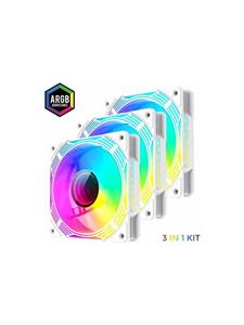 قیمت و خرید فن کیس گیم مکس مدل KF300 WH