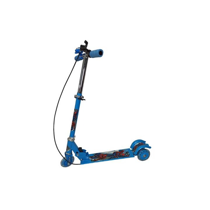 قیمت و خرید اسکوتر کودک مدل اسپایدرمن چرخ چراغدار